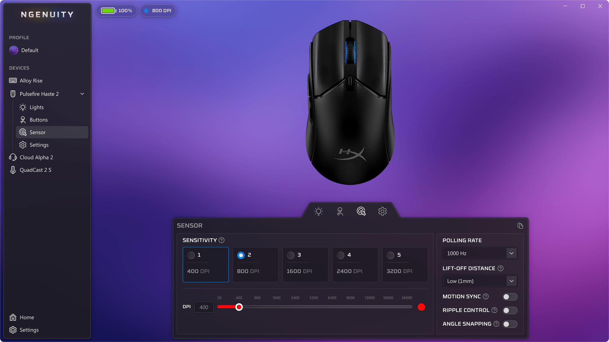 HyperX NGENUITY Software – HyperX CA